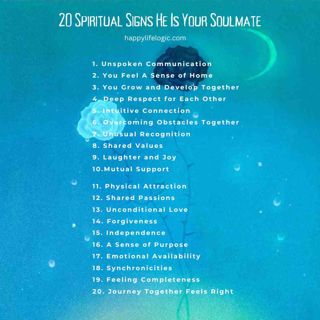 40 Spiritual Signs He is Your Soulmate