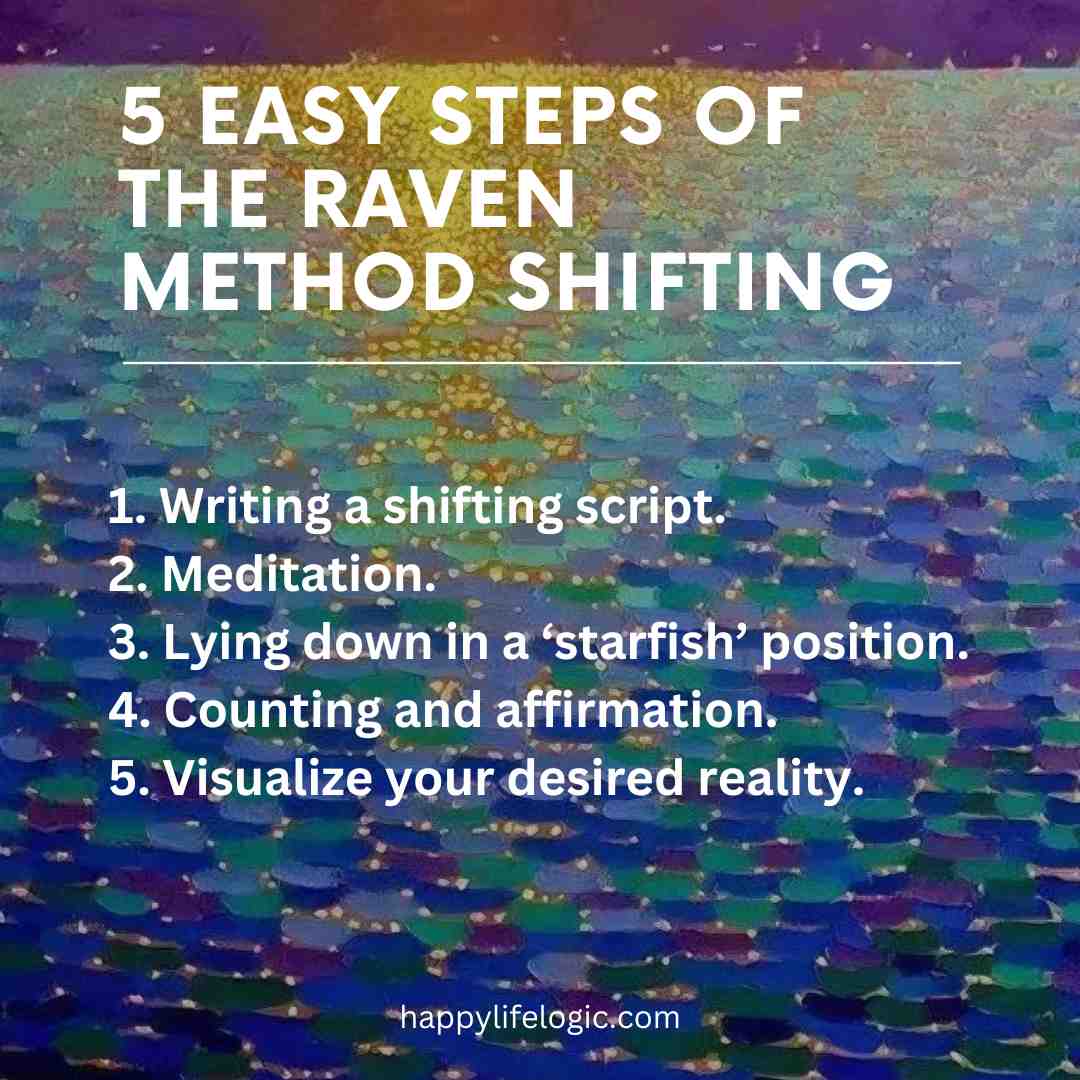 5 Easy Steps to Do The Raven Method Shifting
