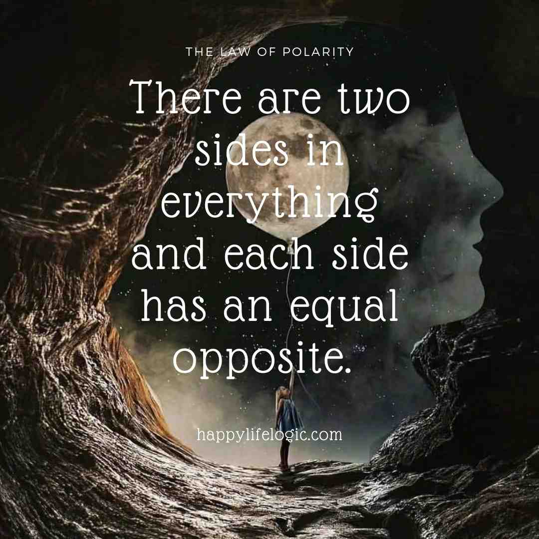 The Law of Polarity in the Universe Manifest in 4 Easy Ways