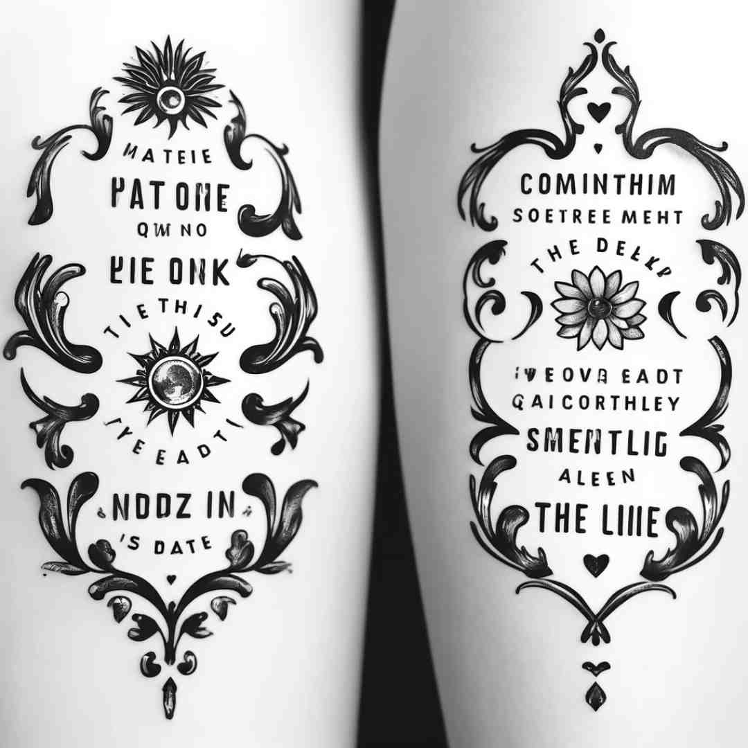 13 Heartwarming Soulmate Matching Couple Tattoos Ideas You"ll Love ...